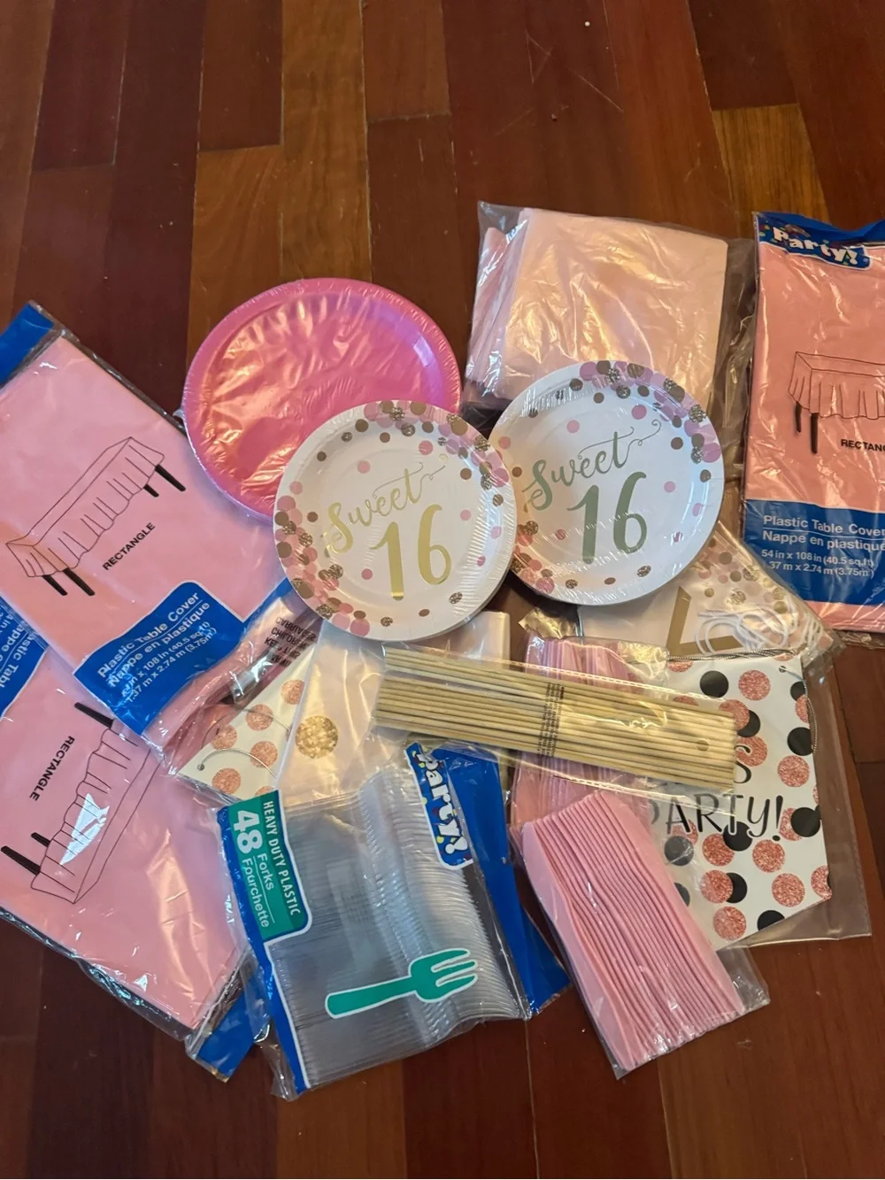 Party Supplies | Sweet 16 Pink Party Supplies Kit Party | Poshmark